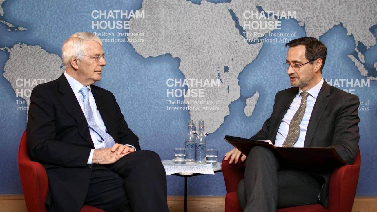 John Major | Chatham House – International Affairs Think Tank