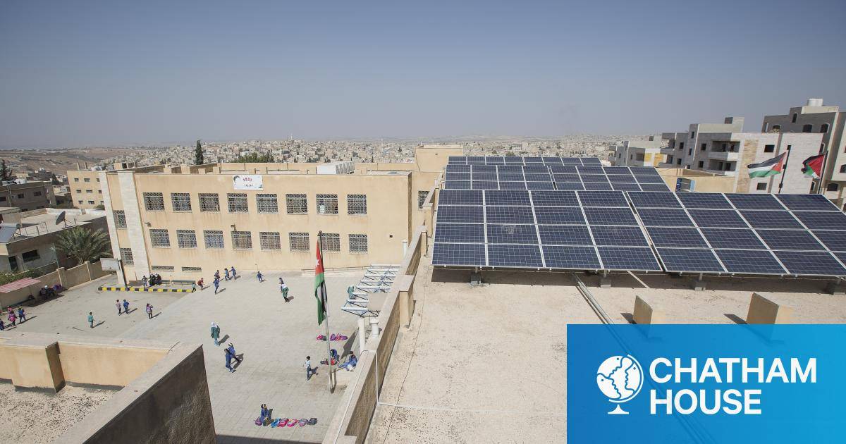 Scaling up sustainable energy in Jordan’s public buildings | Chatham ...