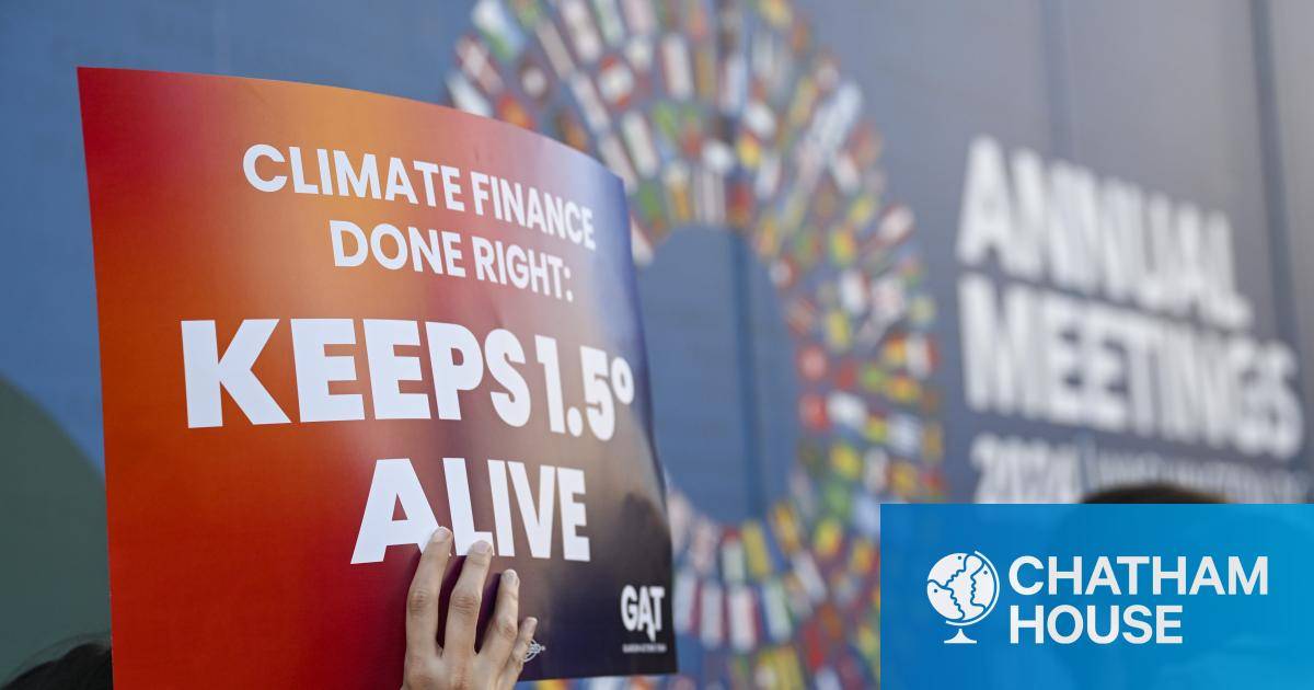 Closing the climate finance gap | 01 Introduction