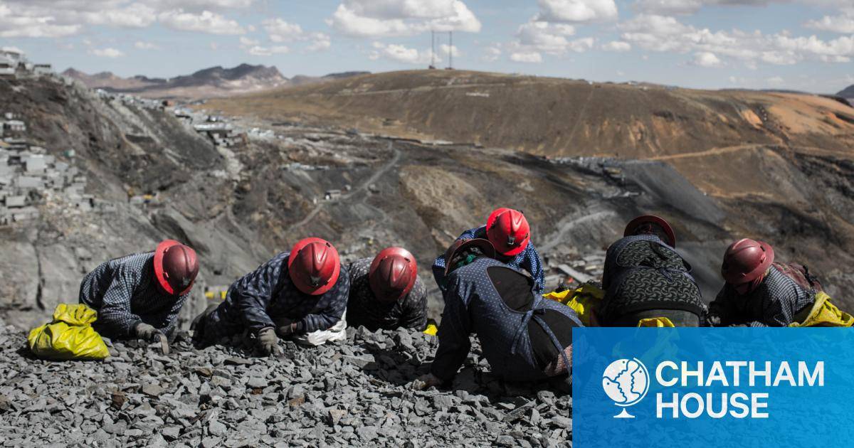 State capacity, mining and community relations in Peru | The role of ...